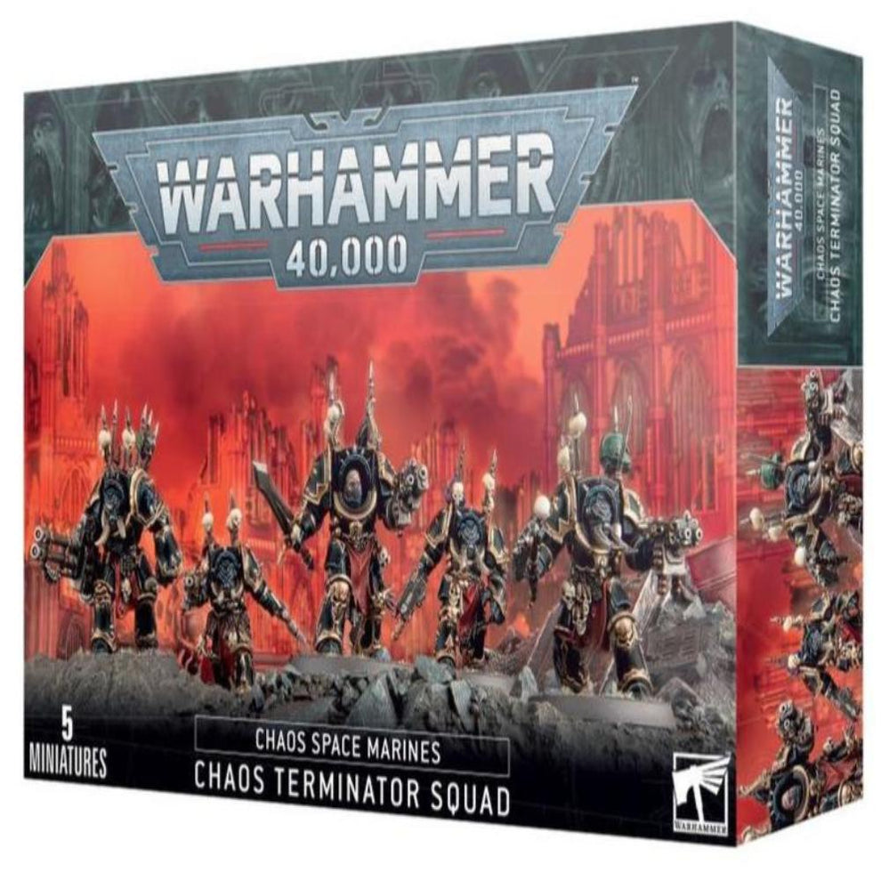Warhammer: 40,000-CHAOS SPACE MARINES-Chaos Terminator Squad – The Game ...