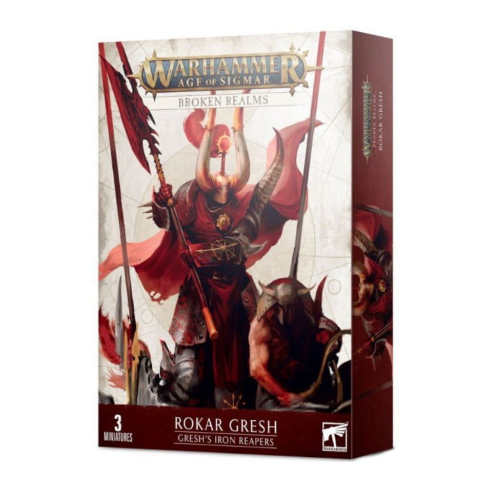 Warhammer Age Of Sigmar: Broken Realms Rokar Gresh Gresh's Iron Reaper ...